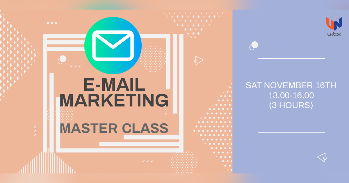 Email Marketing: Master Class | Eventpop