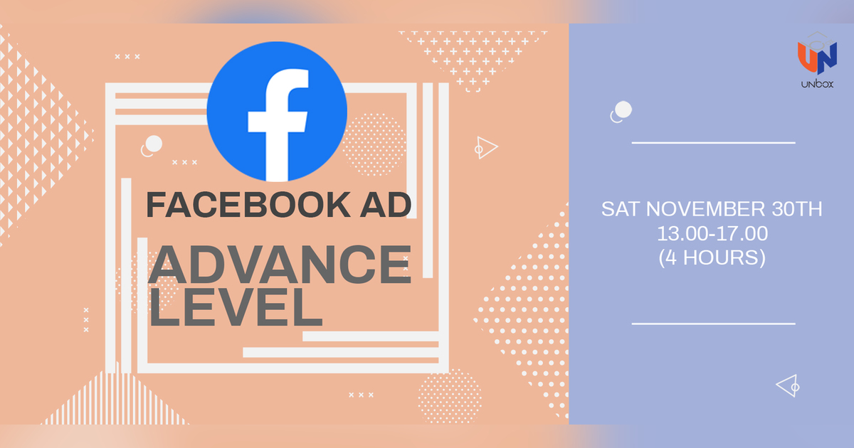 Facebook Ad: Advance Level | Eventpop