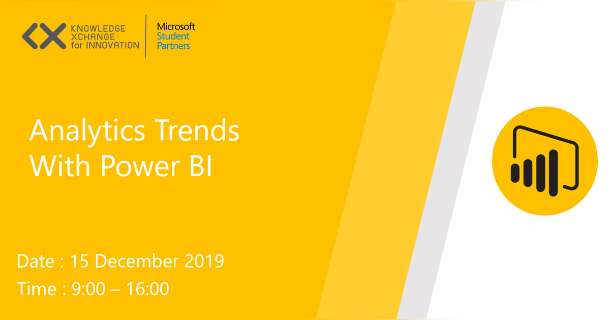Analytics trend with power BI | Eventpop