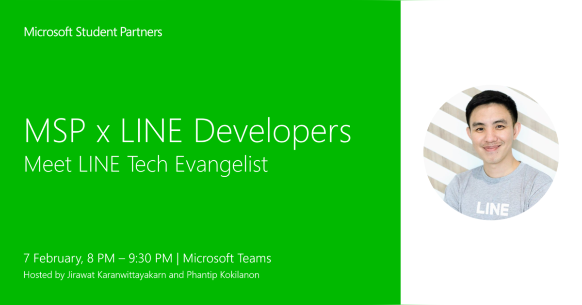MSP x LINE Developers: Meet LINE Tech Evangelist | Eventpop