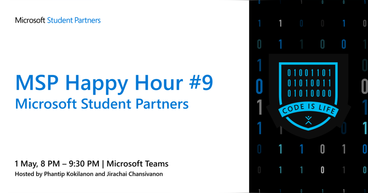 MSP Happy Hour #9: Microsoft Student Partners | Eventpop