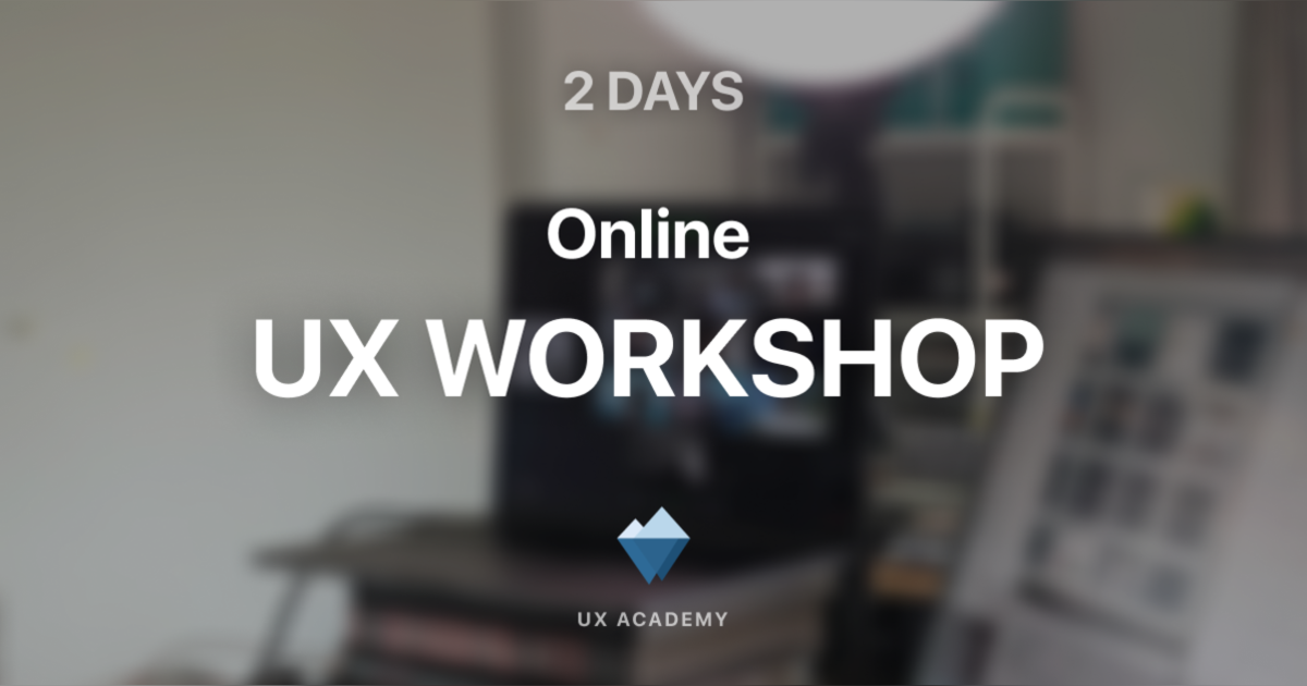 Online UX Workshop (30-31 May 2020) | Eventpop