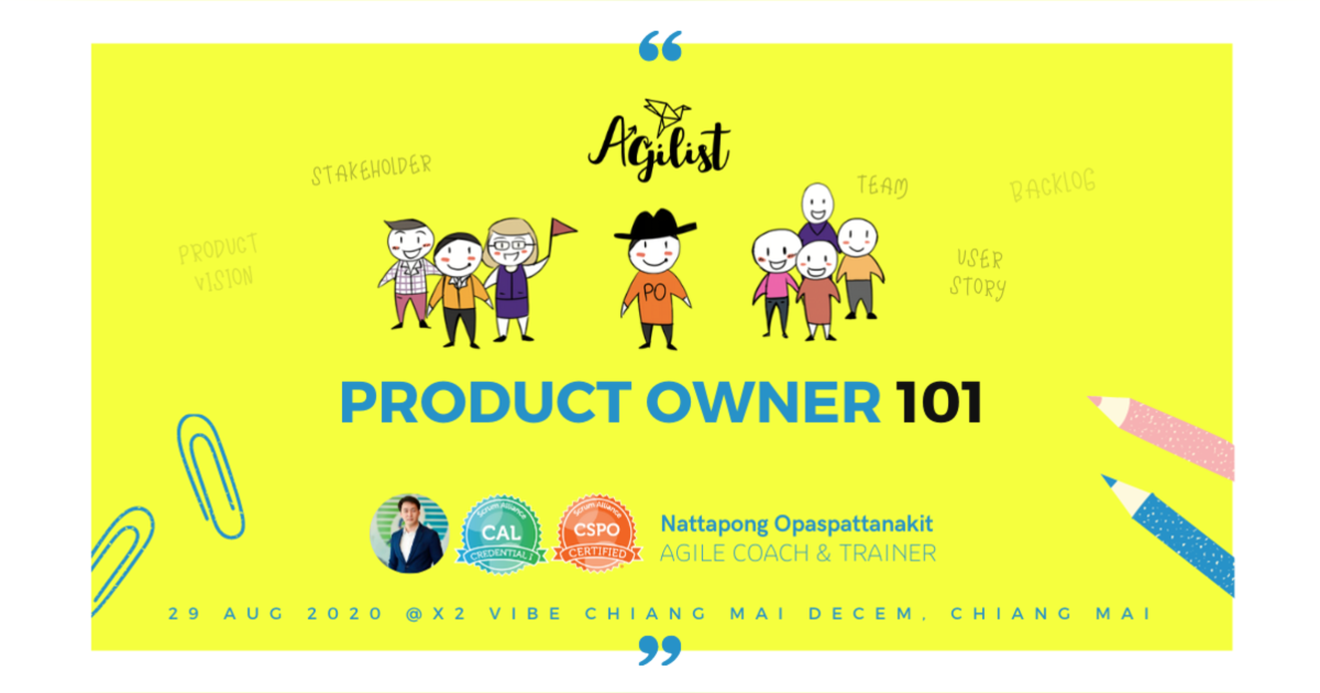 Product Owner 101 (Agile) | Eventpop
