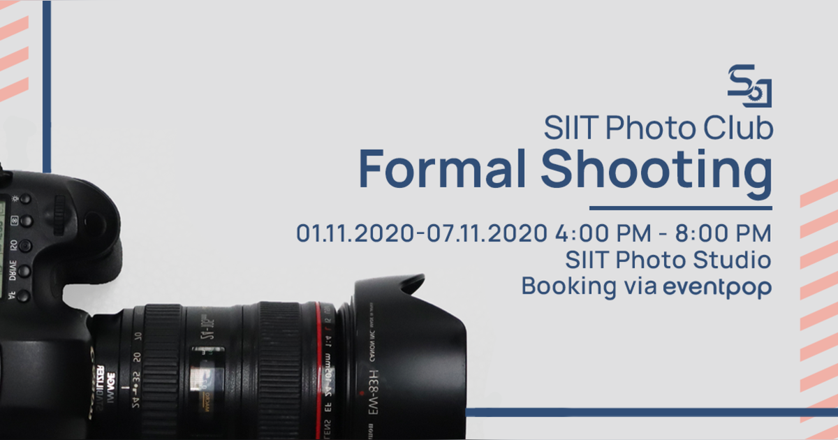 Formal Photo Shooting by SIIT Photo Club | Eventpop