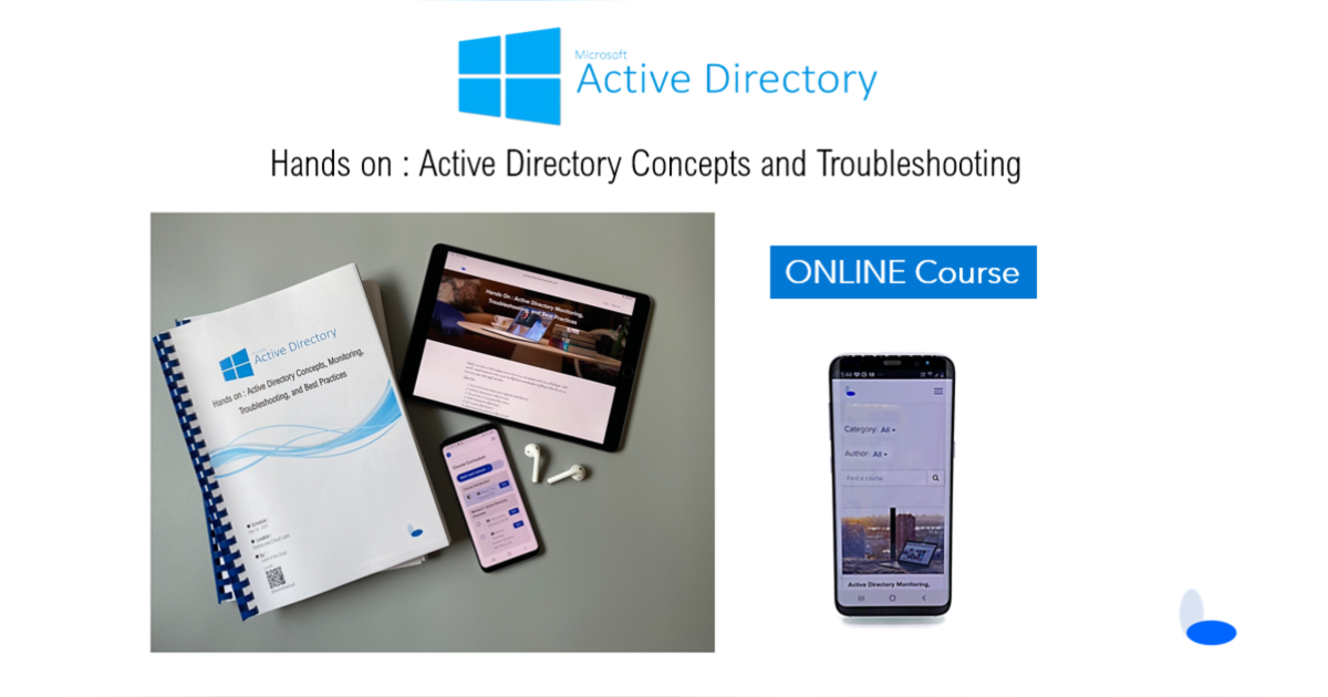 หลักสูตร Active Directory Concepts and Troubleshooting _ONLINE Course ...