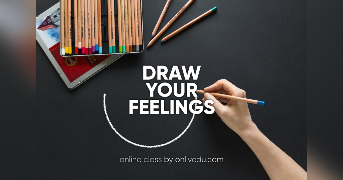 Draw your feelings - express your feelings on paper | Eventpop