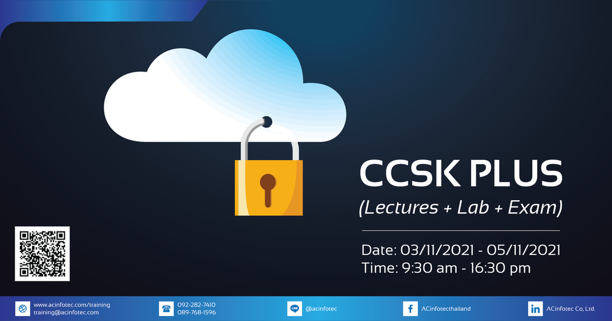 CCSK PLUS (Lectures + Lab + Exam) | Eventpop