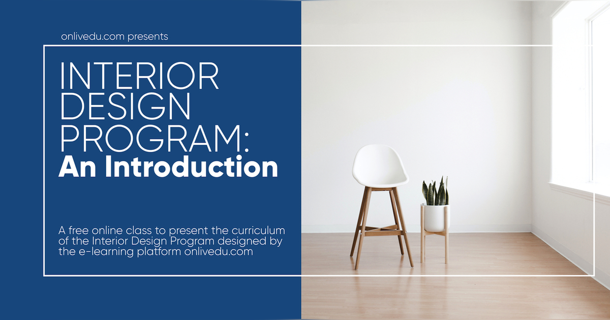 Interior Design Program: An Introduction (free class) | Eventpop