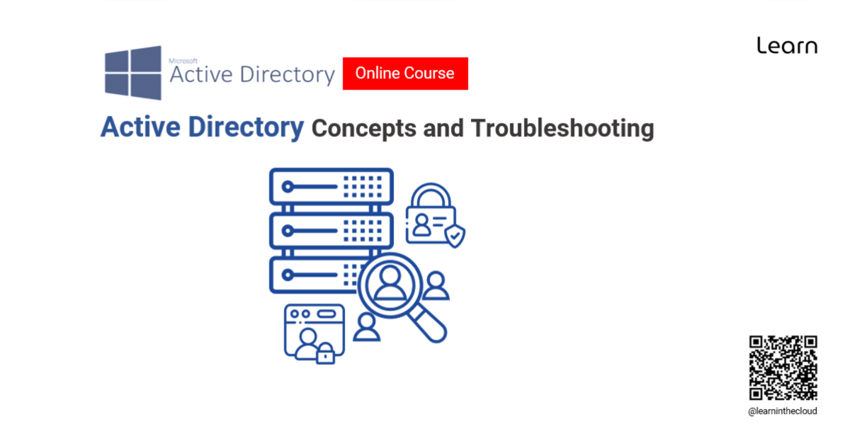 หลักสูตร Active Directory Concepts and Troubleshooting _Online Course | Eventpop
