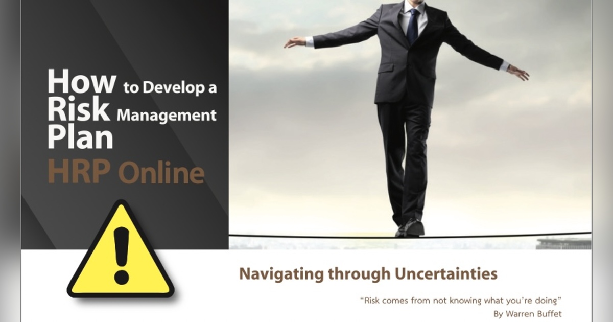 How to Develop a Risk Management Plan (HRP Online) | Eventpop