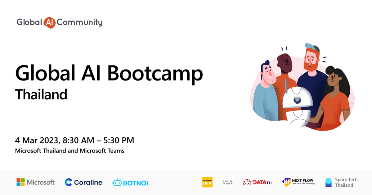 Global AI Bootcamp – Thailand | Eventpop