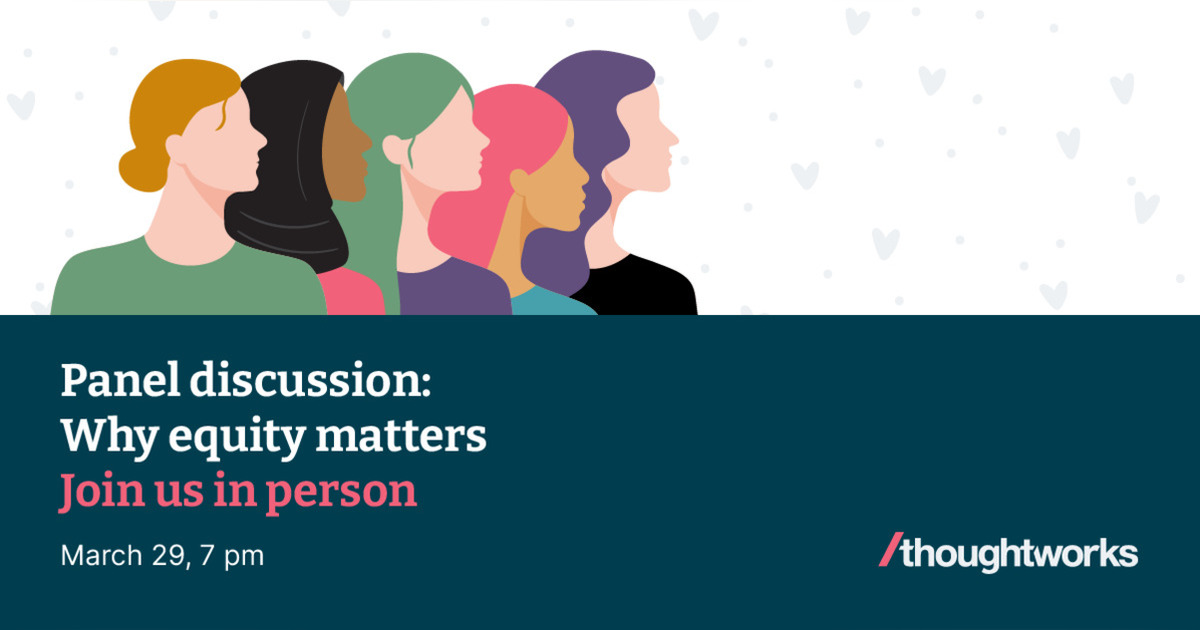 Panel discussion: Why equity matters | Eventpop