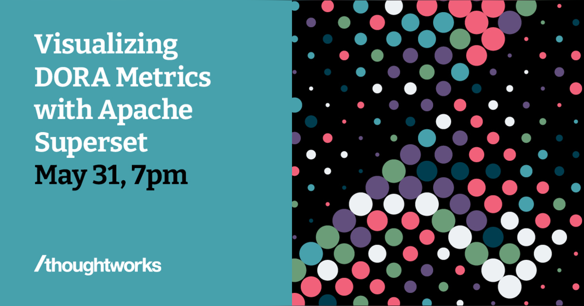 Visualizing DORA Metrics with Apache Superset | Eventpop