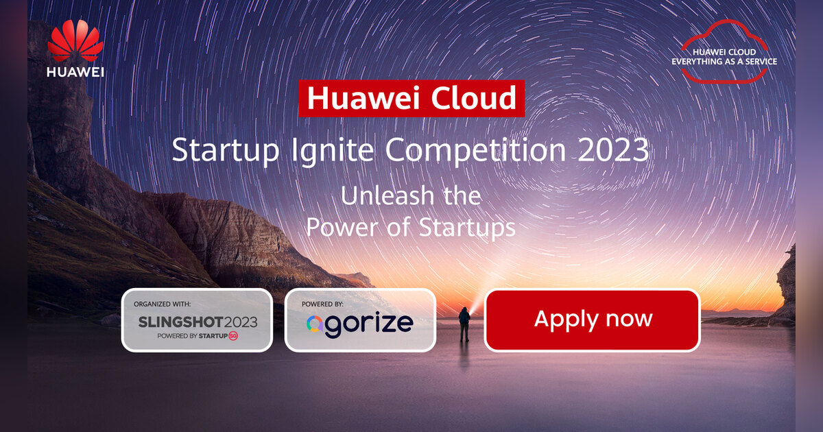 Huawei Cloud Startup Ignite Competition 2023 | Eventpop