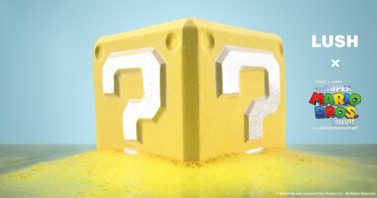 [LUSH x the Super Mario Bros. Movie] Pre-Launch Event for LUSH's Store ...