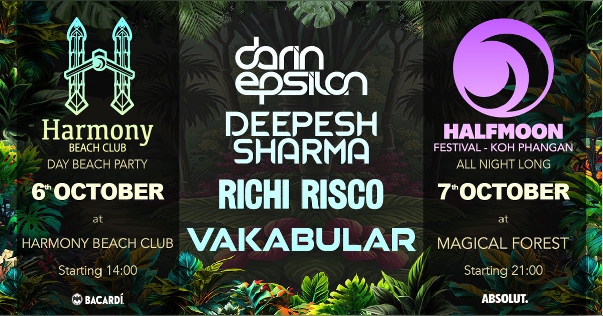 Halfmoon Festival : 6th & 7th October 2023 / Deepesh Sharma, Darin ...
