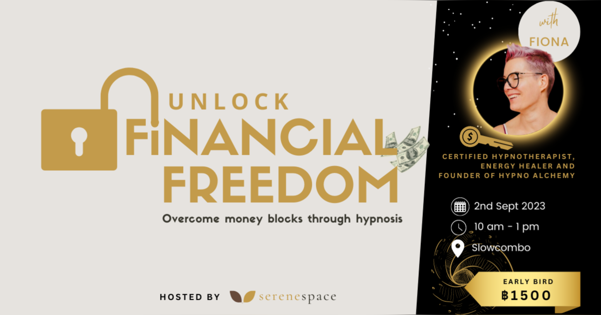 Unlock financial freedom: Overcome money blocks through hypnosis | Eventpop | Eventpop