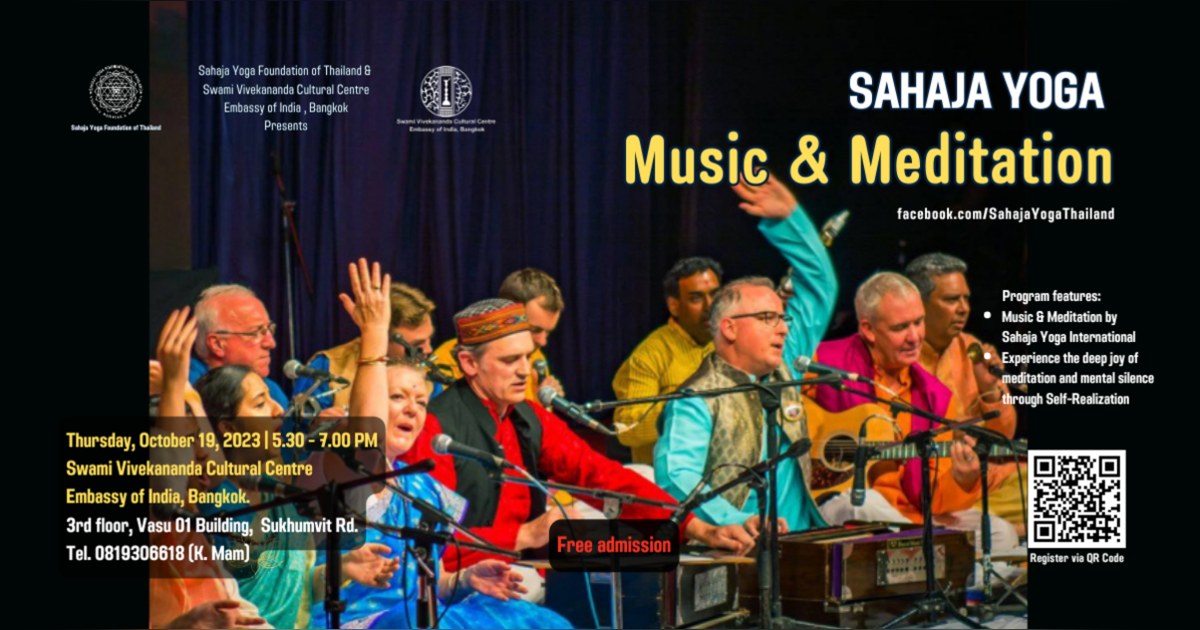 Sahaja Yoga: Music & Meditation | Eventpop