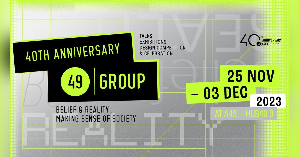 G49 : S M L XL - PLACEMAKING & ENVIRONMENTAL GRAPHIC | Eventpop