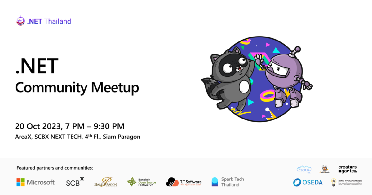 .NET Community Meetup | Eventpop