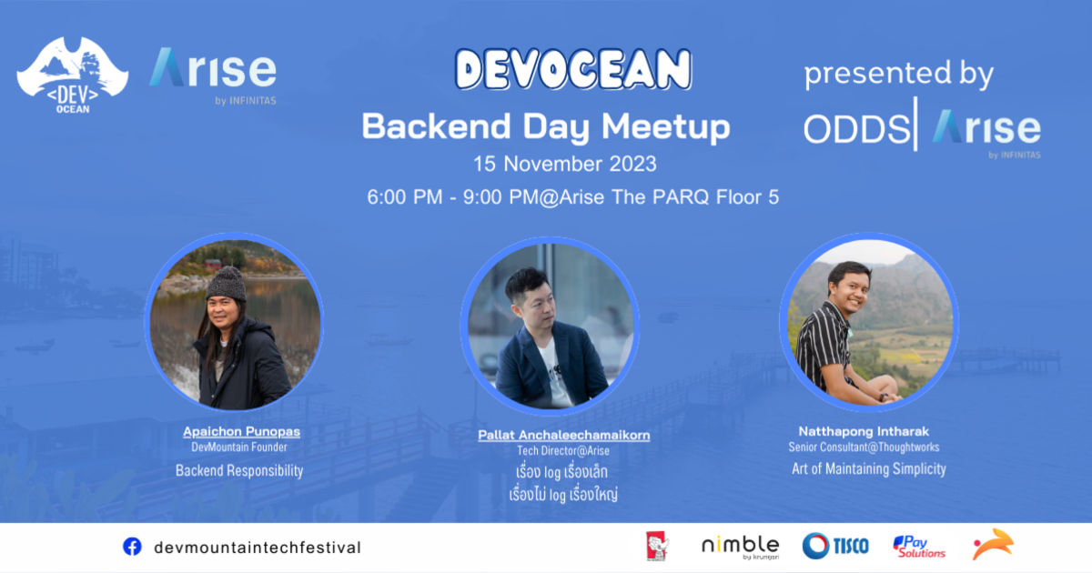 Backend Day Meetup | Eventpop