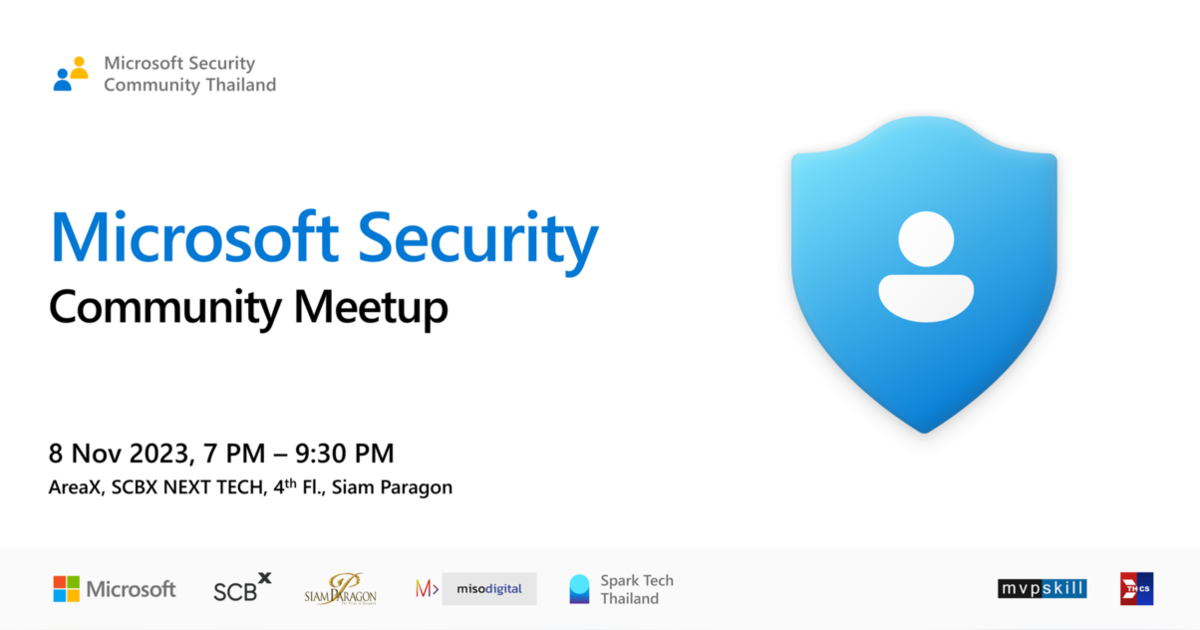 Microsoft Security Community Meetup | Eventpop