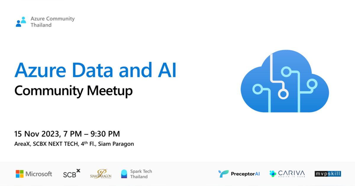 Azure Data and AI Community Meetup | Eventpop