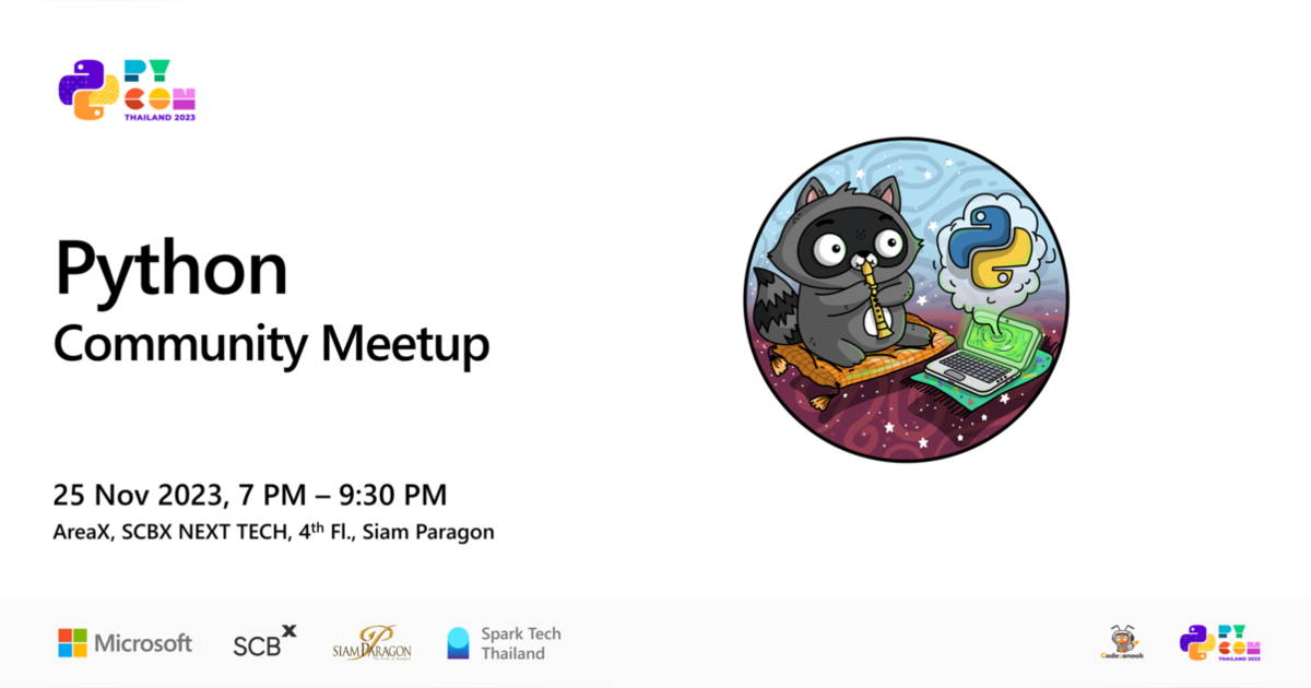 Python Community Meetup | Eventpop