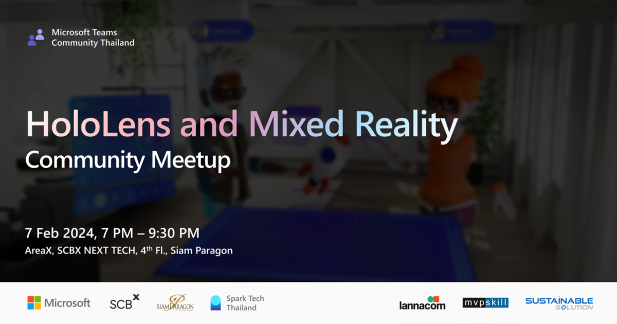 HoloLens and Mixed Reality Community Meetup | Eventpop