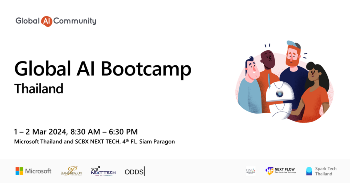 Global AI Bootcamp – Thailand | Eventpop