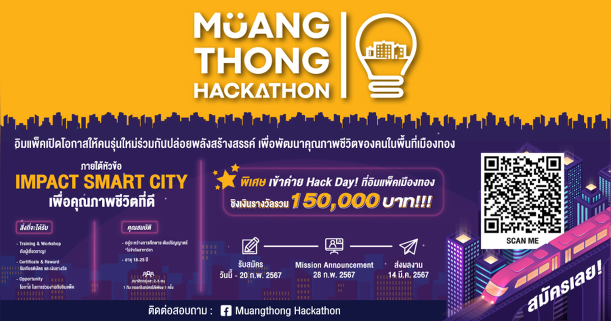 Muangthong Hackathon 2024 | Eventpop