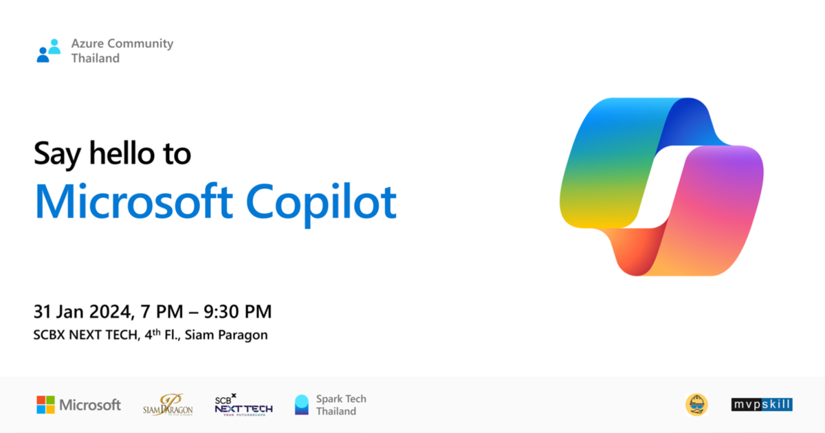 Say hello to Microsoft Copilot | Eventpop