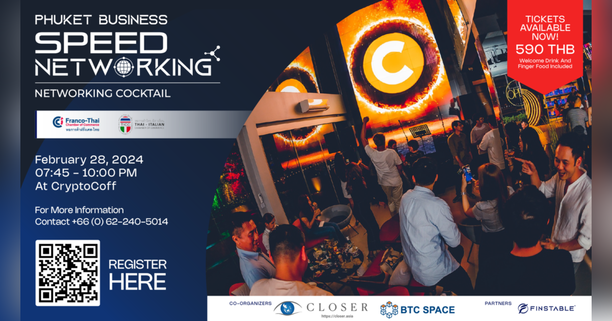 Phuket Business Speed Networking : Cocktail Session | Eventpop