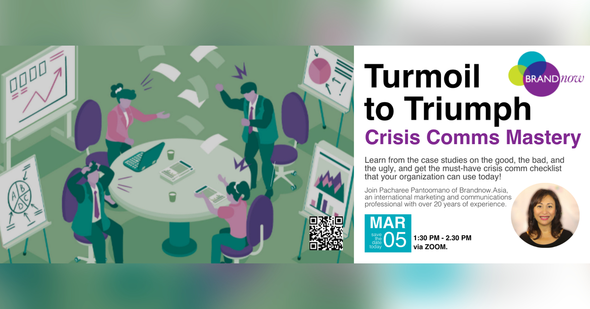 Turmoil to Triumph: Crisis Comms Mastery | Eventpop
