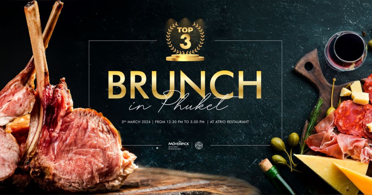 Myth's Brunch Bufffet at Mövenpick Myth Hotel Patong Phuket | Top 3 Brunch in Phuket | Eventpop