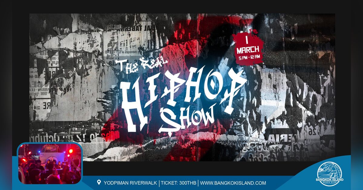 The Real Hip-hop show 1 Mar 2024 | Eventpop