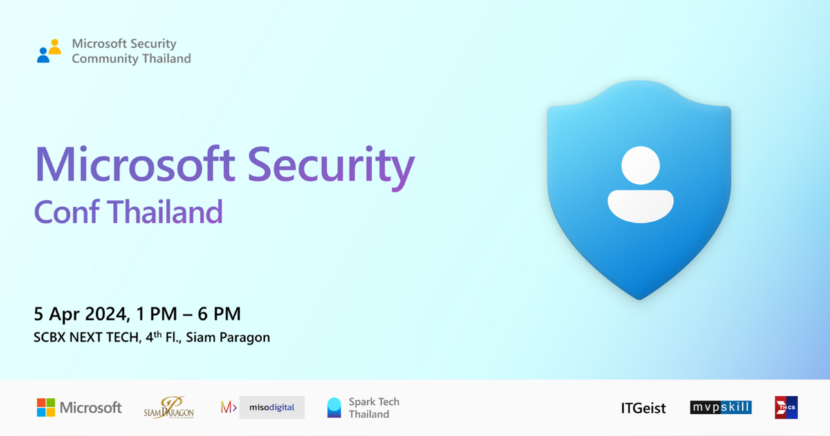 Microsoft Security Conf Thailand | Eventpop