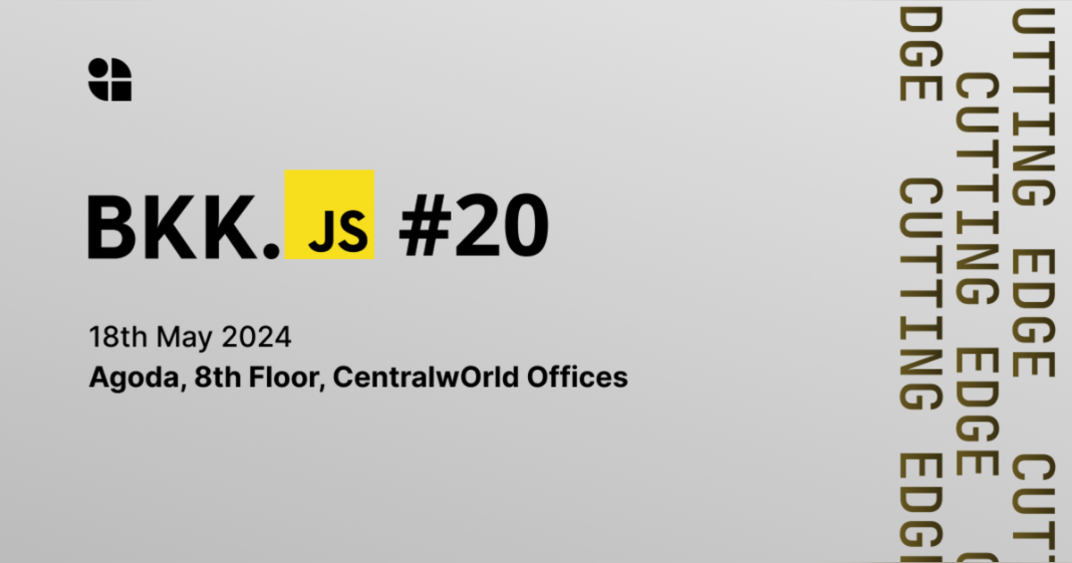 BKK.JS #20 | Eventpop