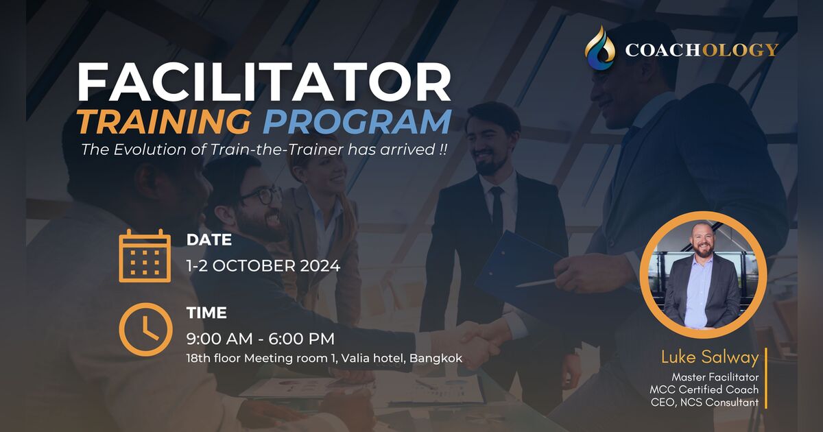 The Facilitator Training Program 2024 | Eventpop