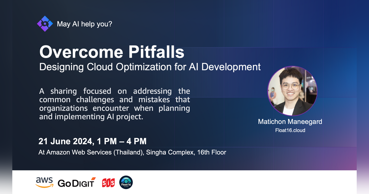 Overcome Pitfalls: Designing Cloud Optimization for AI Development | Eventpop