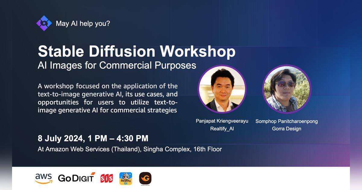 Stable Diffusion Workshop: AI Images for Commercial Purposes | Eventpop