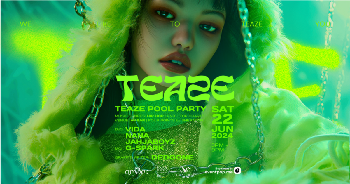 TEAZE X AMBAR POOL PARTY | SAT 22 JUNE | Eventpop | Eventpop