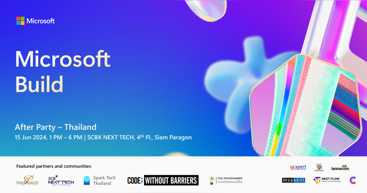 Microsoft Build – After Party Thailand | Eventpop