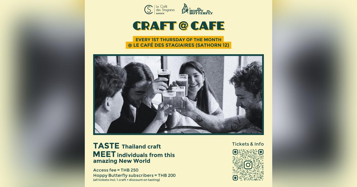 Craft Beer @ Cafe | Eventpop