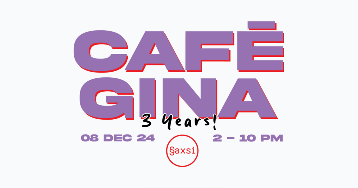 Café Gina - 3 Year Anniversary | Eventpop