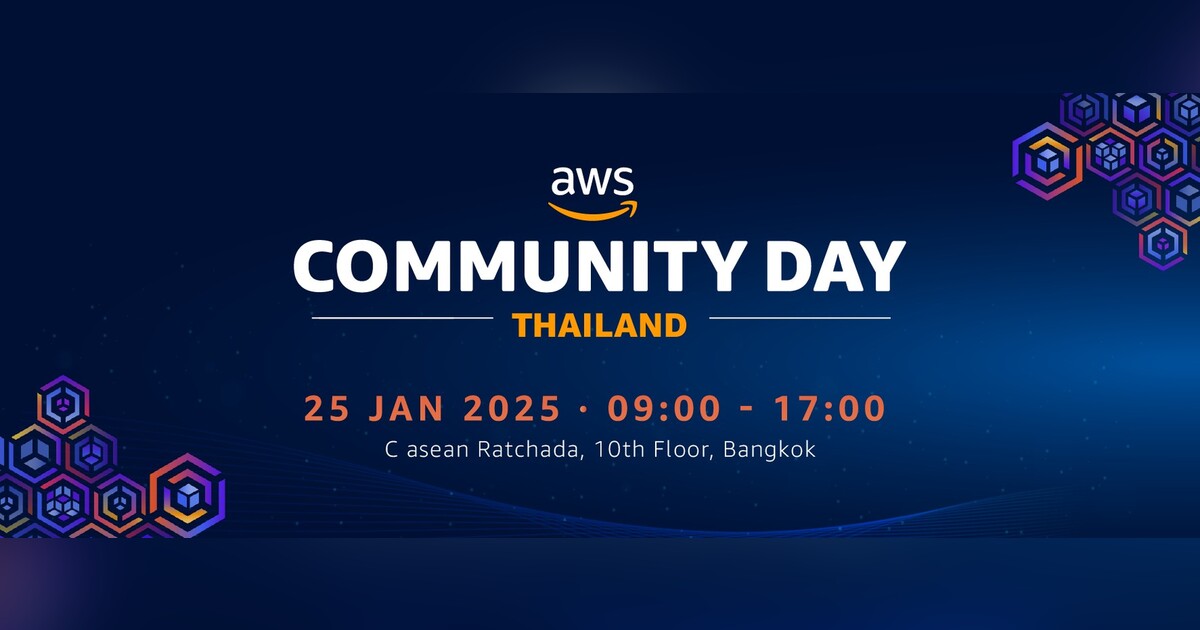 AWS Community Day - Thailand 2025 | Eventpop