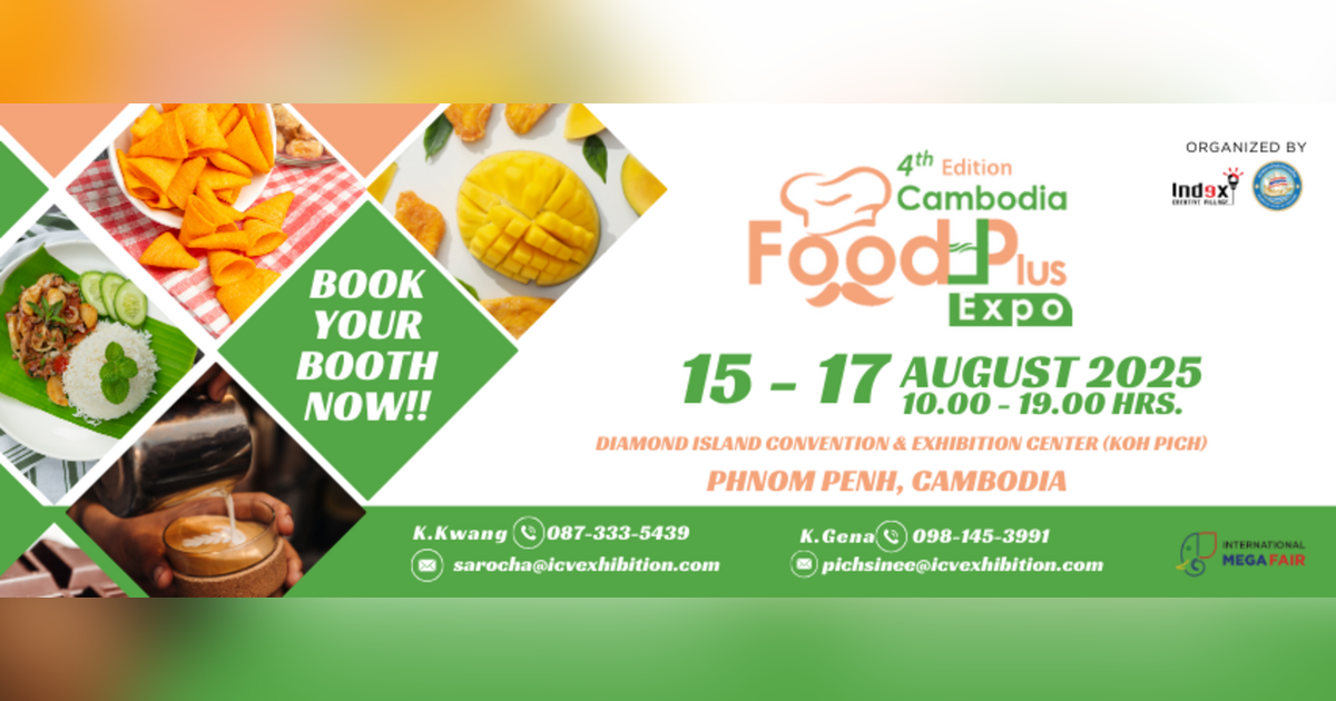 Cambodia FoodPlus Expo 2025 | Eventpop