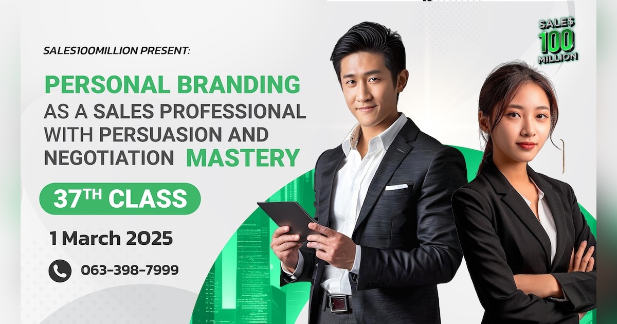 Sales100Million Presents: Personal Branding as a Sales Professional ...