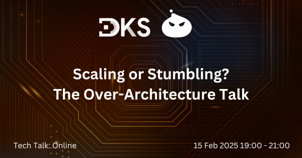 Scaling or Stumbling? The Over-Architecture Talk | Eventpop