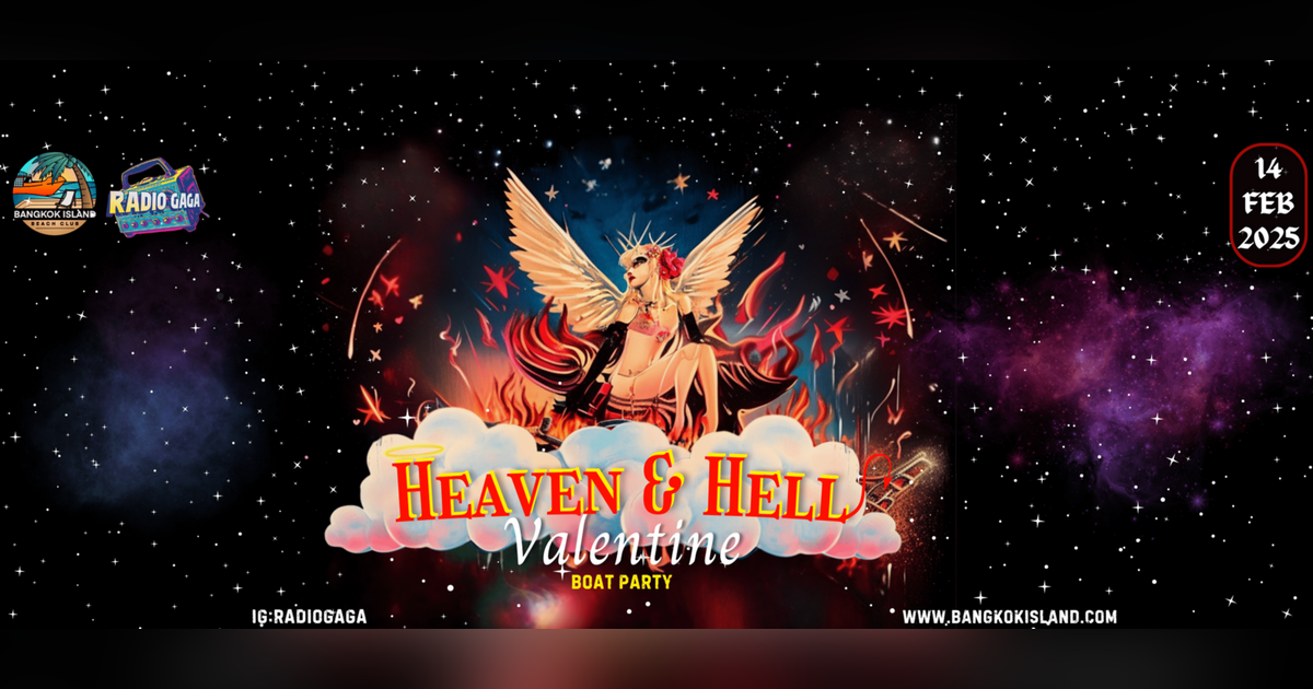 Heaven and Hell : Valentine Boat Party | Eventpop